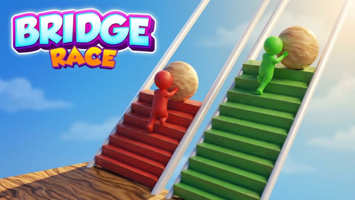 Bridge Race - Play Free Online Building Game | No Download | Puzzio.io
