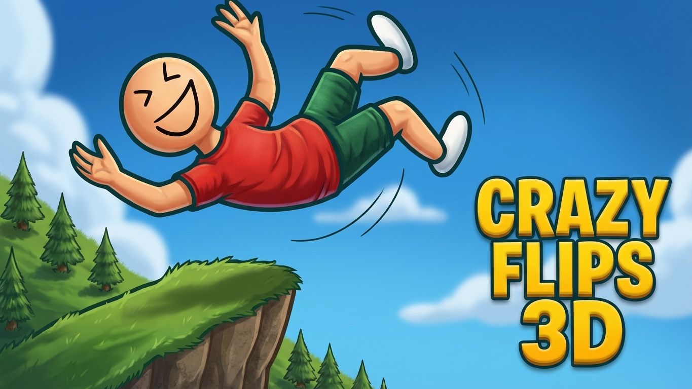 Crazy Flips 3D - Play Free Sports Game Online | No Download | Puzzio.io